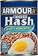 Armour Hearty Homestyle Corned Beef Hash, 14 Ounce (Pack of 12): Amazon ...