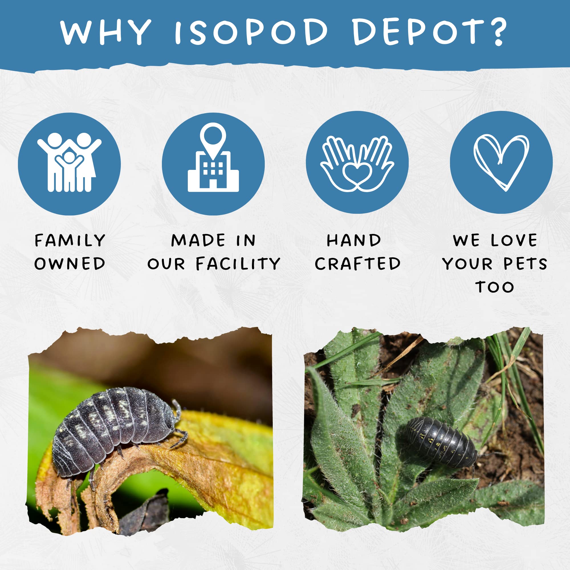 Mua Isopod Depot Iso Chow Protein Pack .8 oz - Premium Isopod Food ...