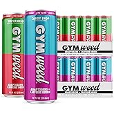Amazon.com : GYM WEED Caffeine + Adaptogen Drink with 200mg Caffeine ...
