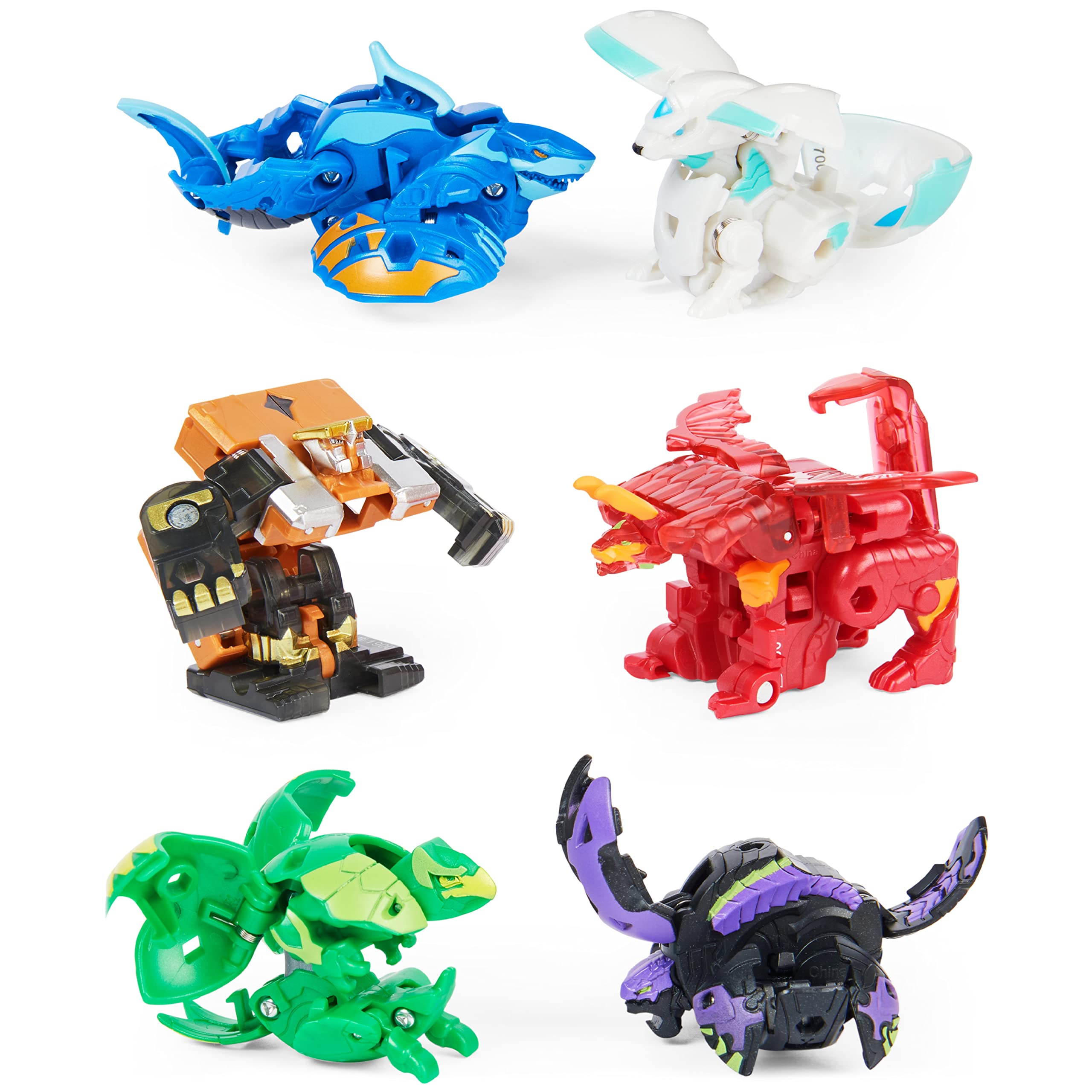 Mua Bakugan Unbox and Brawl 6-Pack, Exclusive 4 Bakugan and 2 Geogan ...