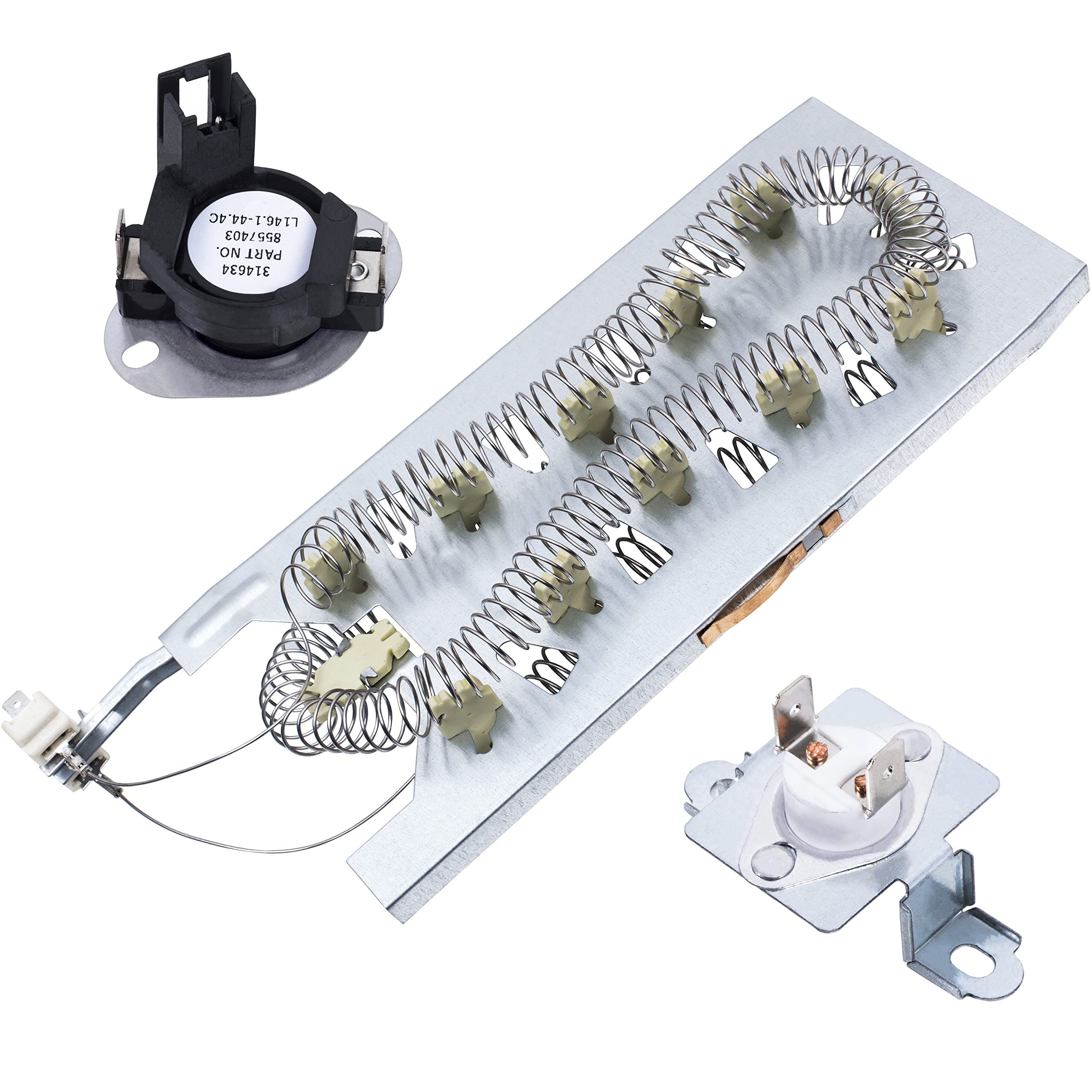3387747 Dryer Heating Element and 280148 Thermal Cut-Off (8557403 High ...