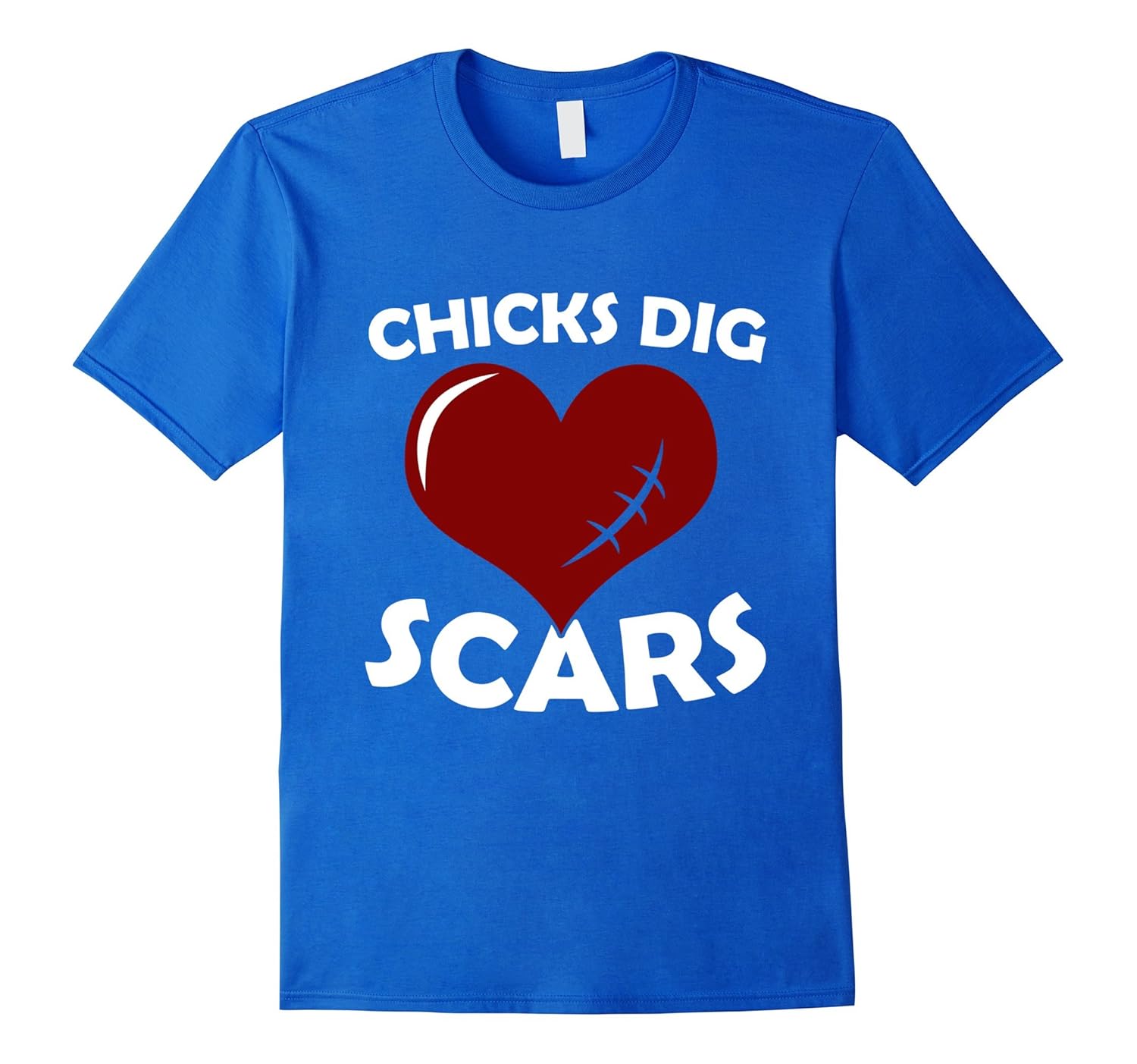 Chicks Dig Scars Congenital Heart Defect CHD Awareness Shirt-CL – Colamaga