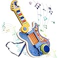 Amazon.com: Toddlers Guitar, 4 in 1 Kids Guitar and Piano Guitars for ...