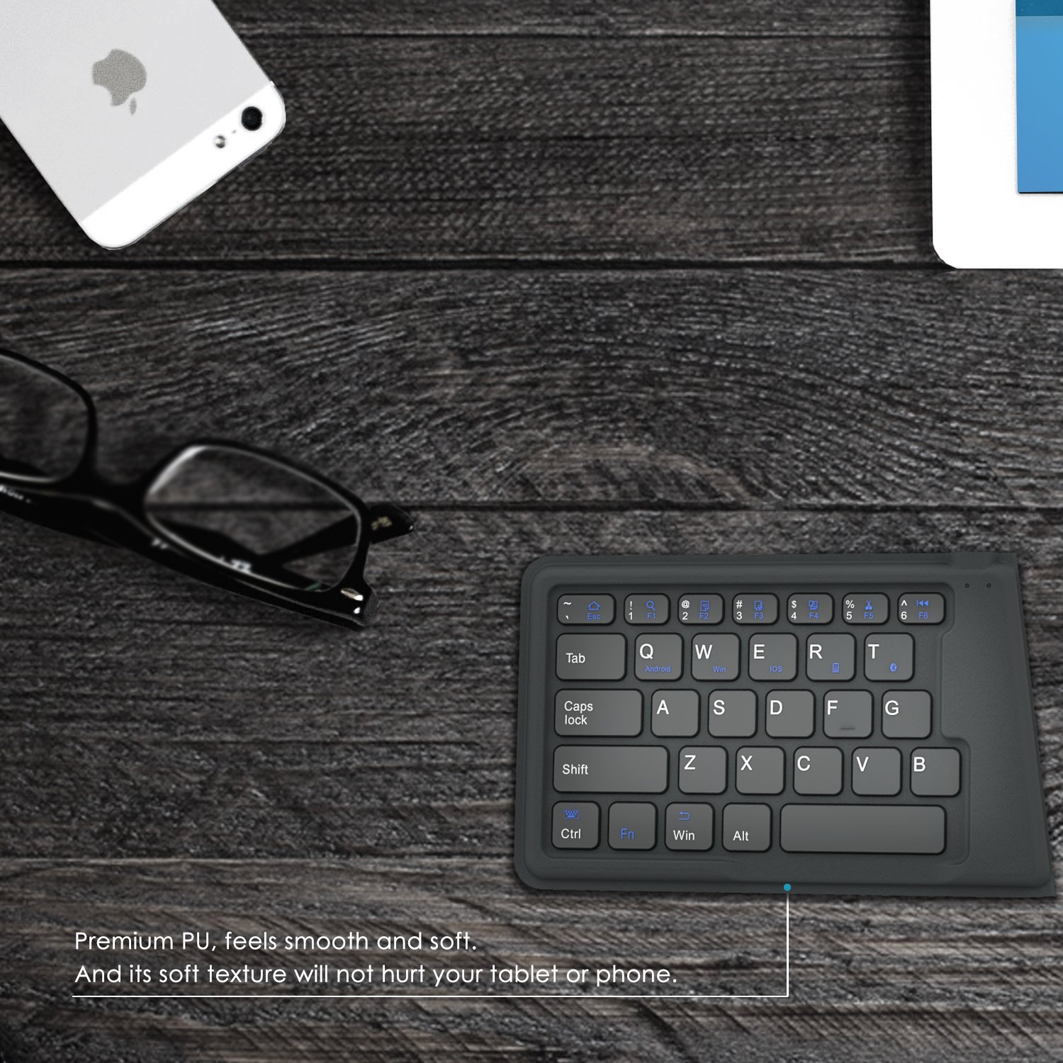 Mua MoKo Universal Foldable Keyboard, Ultra-Thin Portable Wireless ...