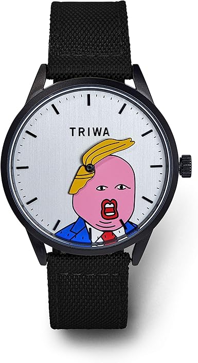 TRIWA Comb Over Donald Trump Wrist Watch – Funny Political Gifts ...
