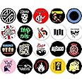 Amazon.com: Punk Button pin Set of 20 1" inch (25mm): Clothing, Shoes ...