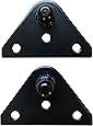 Amazon.com: Small Flat Lift Support Bracket - Powder Coated Black 14 ...