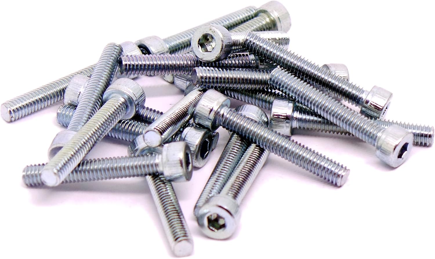 M4 (4mm x 25mm) Hex Socket Cap Screw (Bolt) – Steel (Pack of 20) – BigaMart