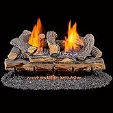 Amazon.com: Duluth Forge DLS-30R-1 Dual Fuel Ventless Fireplace Logs ...