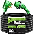 Amazon.com: ELECTERY 30 Amp 50 Ft RV Power Extension Cord NEMA TT-30P to L5-30R with Twist ...