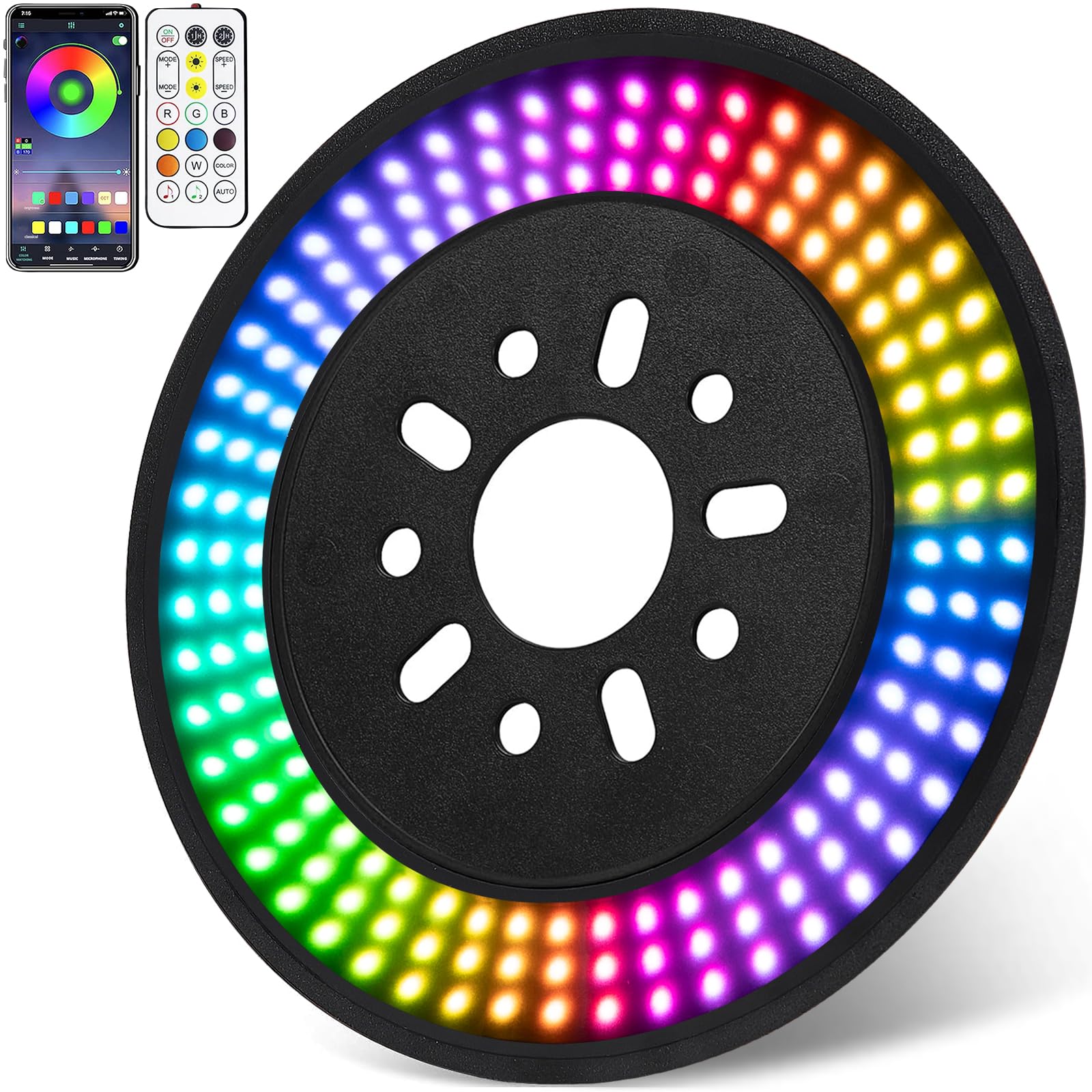 KARSAM RGB Spare Tire Brake Light for 2007-2025 Jeep Wrangler JK JKU JL ...