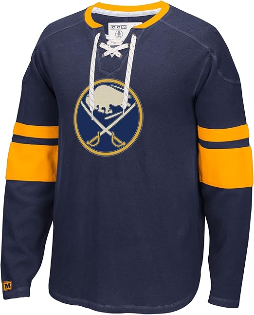 Amazon.com : NHL Men's CCM Long Sleeve Jersey Crew Top : Clothing