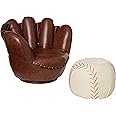 Amazon.com: Crown Mark Baseball Glove Chair/Ottoman : Home & Kitchen