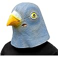 Amazon.com: CreepyParty Pigeon Mask Costume Novelty Halloween Costume ...