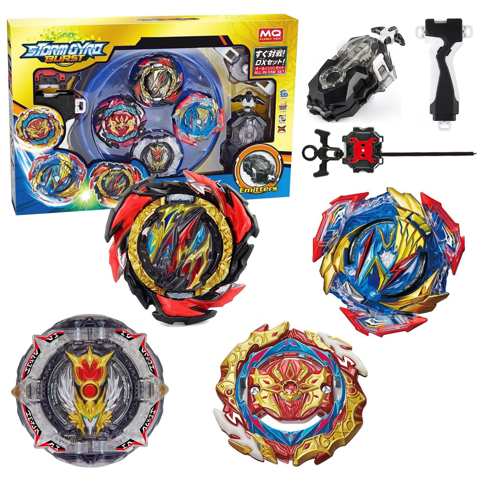 Mua Desamvap Bey Battling Tops Set, Bey Burst for Kids Boys 4 Metal ...