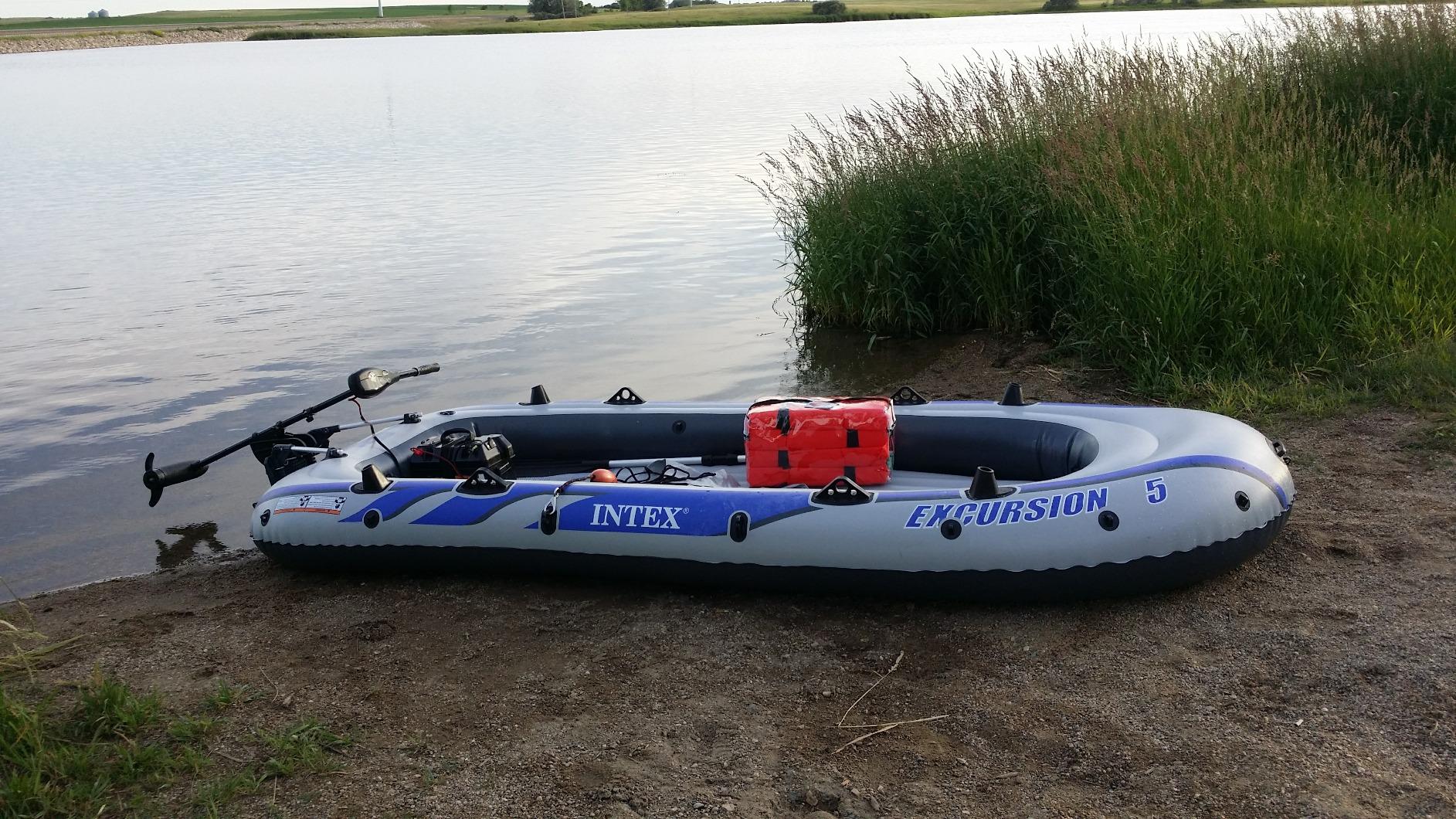 $30/mo - Finance INTEX Excursion Inflatable Boat Series: Includes ...