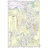 Amazon.com: Puget Sound, Washington 3-D Nautical Wood Chart, Grey Frame ...