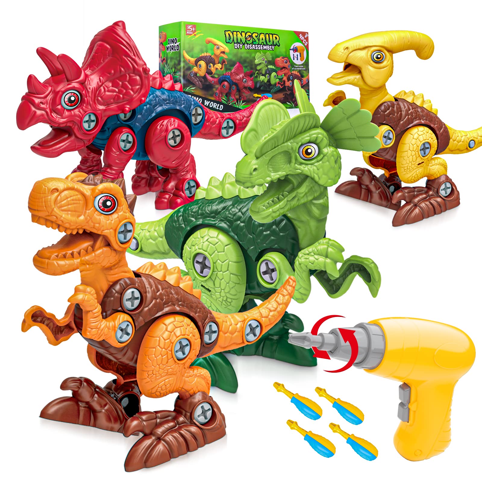 Mua Powerextra Take Apart Dinosaur Toys, STEM Dinosaur Toy Set with ...