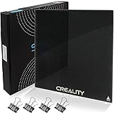 Amazon.com: Official Creality 3D Printer Platform Heated Bed Build Surface Upgrade Tempered ...
