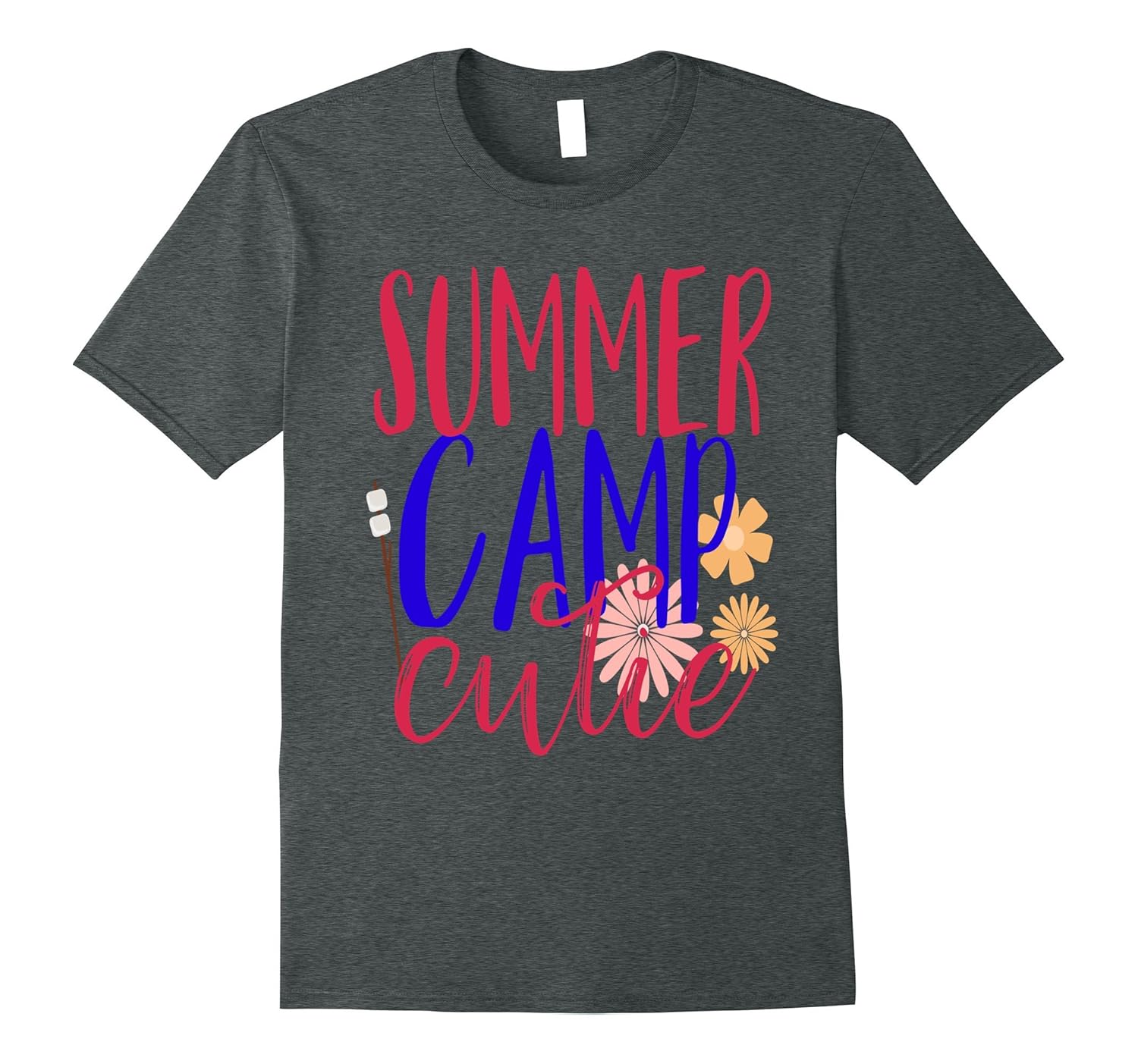 Kids Summer Camp Cutie Shirt Pink Floral Daughter Girls