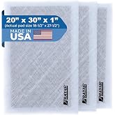 Amazon.com: RAYAIR SUPPLY 20x25 Replacement Filter Pads Compatible with ...