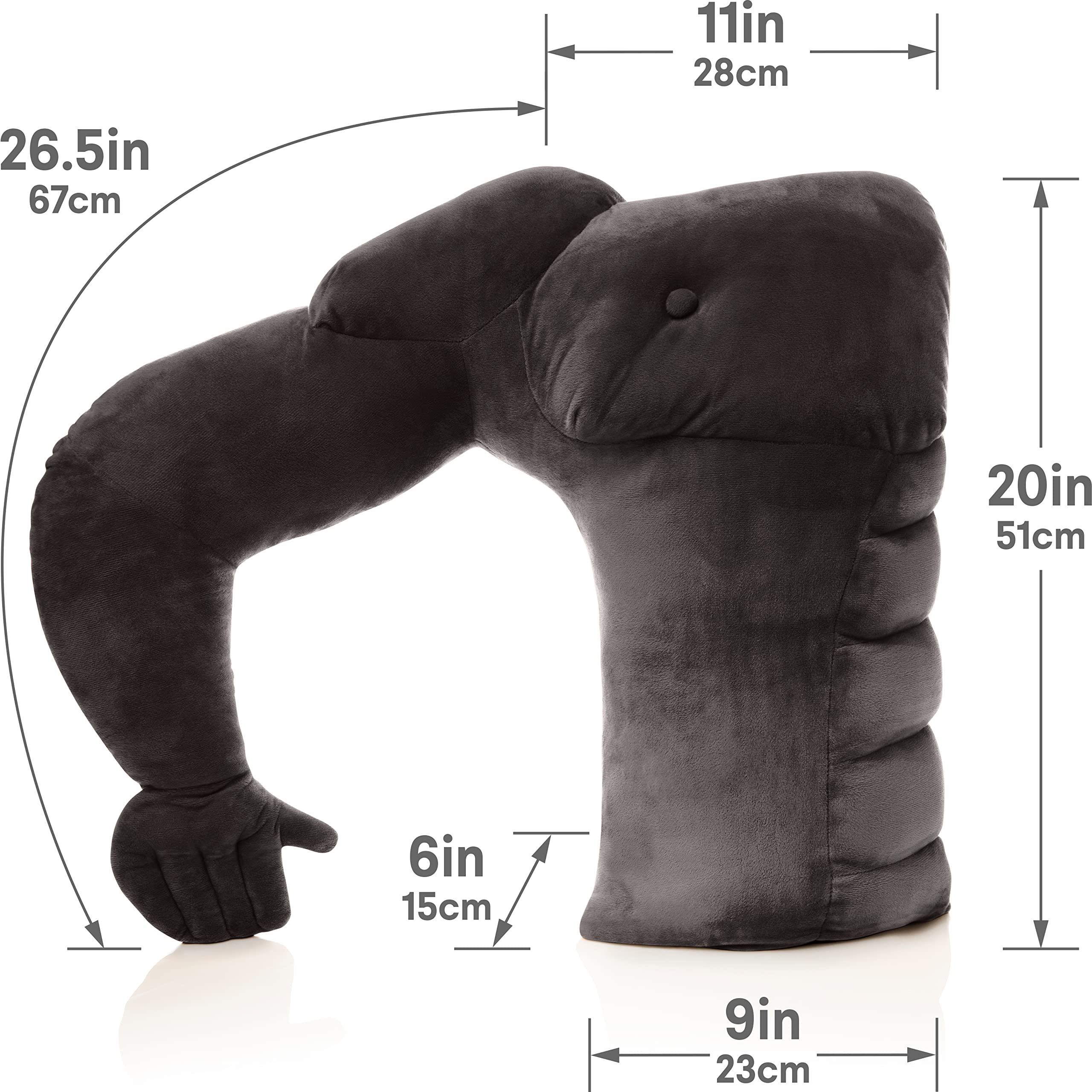 Mua Muscle Man Pillow – Cute and Fun Hunky Husband Cuddle Companion ...