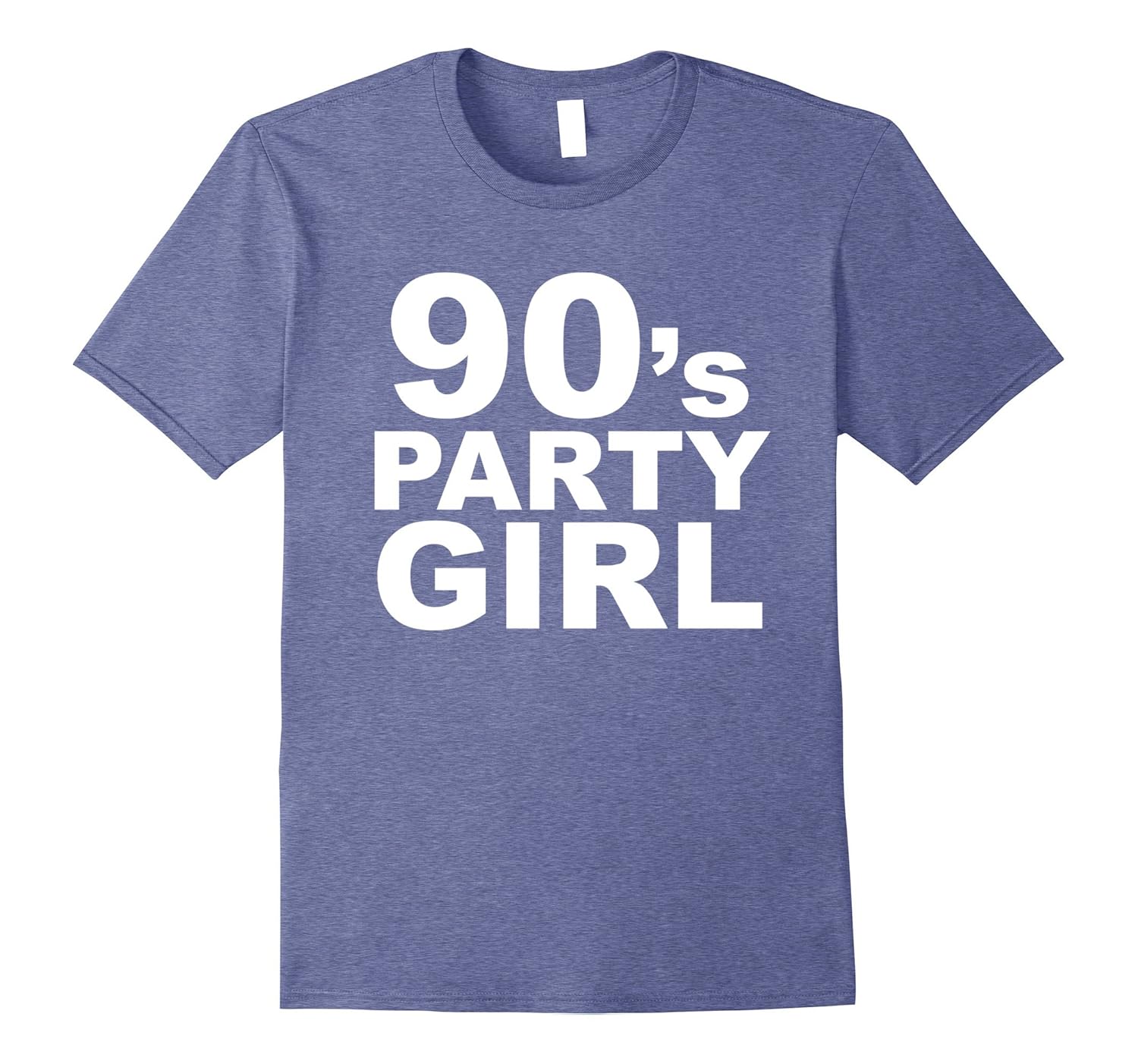 I Love 90s Tees 90’s Party Girl Retro Vintage Neon T Shirt-T-Shirt ...