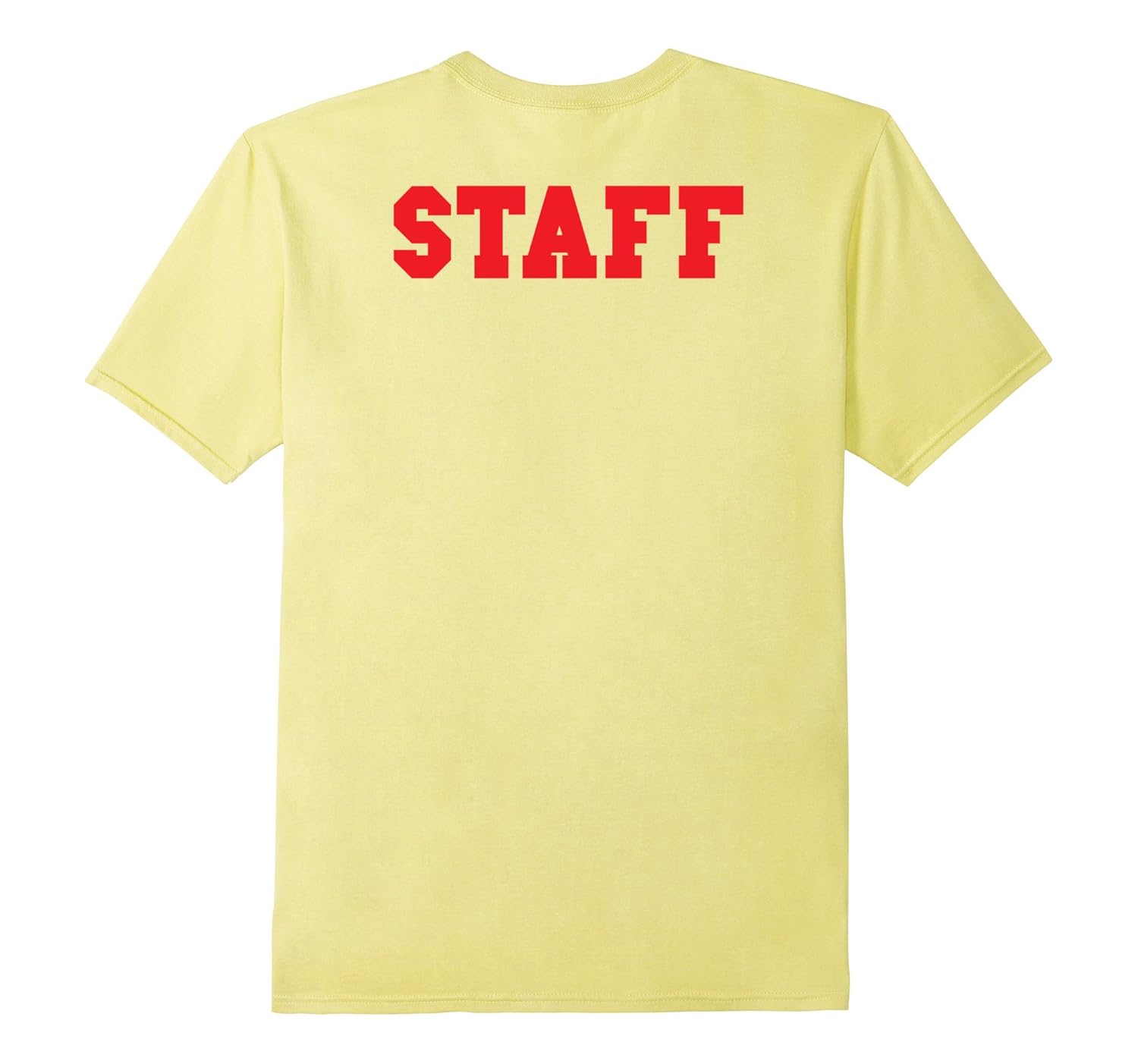 Staff On Back T-Shirt, For Special Events, Parties And More-4LVS ...
