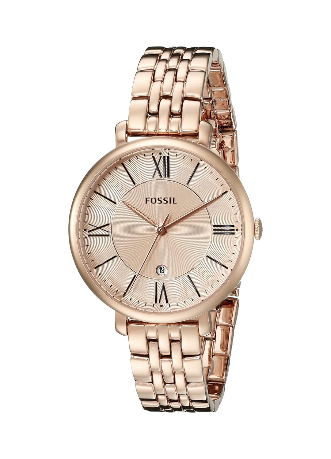 Buy Fossil Analog Rose Gold Dial Women's Watch - ES3435 Online at Low ...