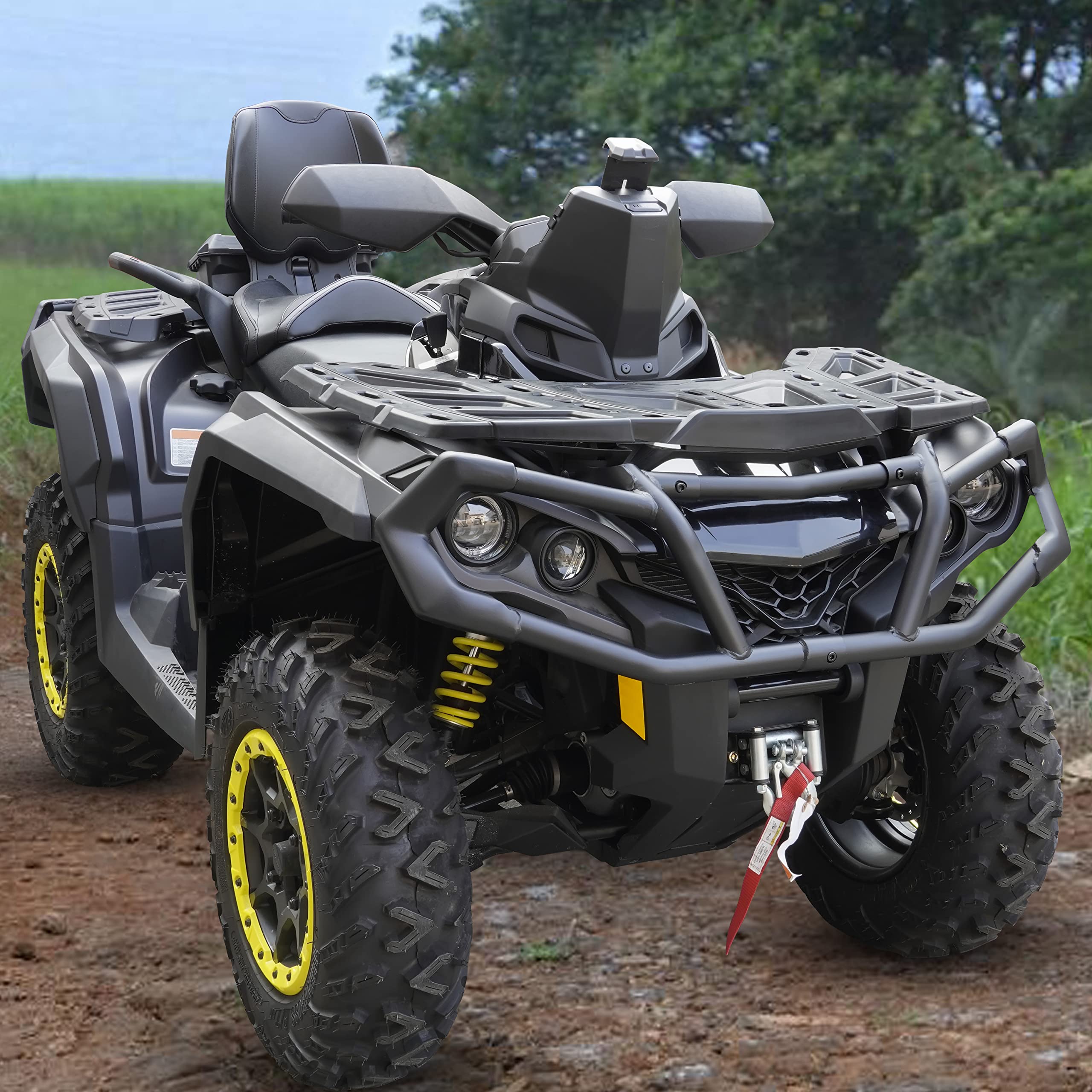 Mua XT Front Bumper Guards for Outlander G2, Combined Heavy-Duty Steel ...