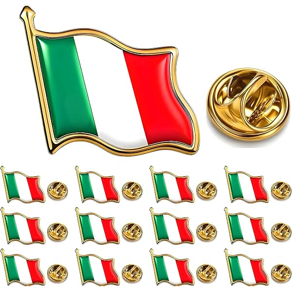 Italy Italian Flag Pins Gt Lapel Pins Cn