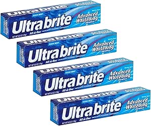 Amazon.com: Ultra brite Advanced Whitening Toothpaste Clean Mint 6 oz ...