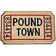 Amazon.com: PatchClub Ticket to Pound Town Patch - Iron On/Sew On ...