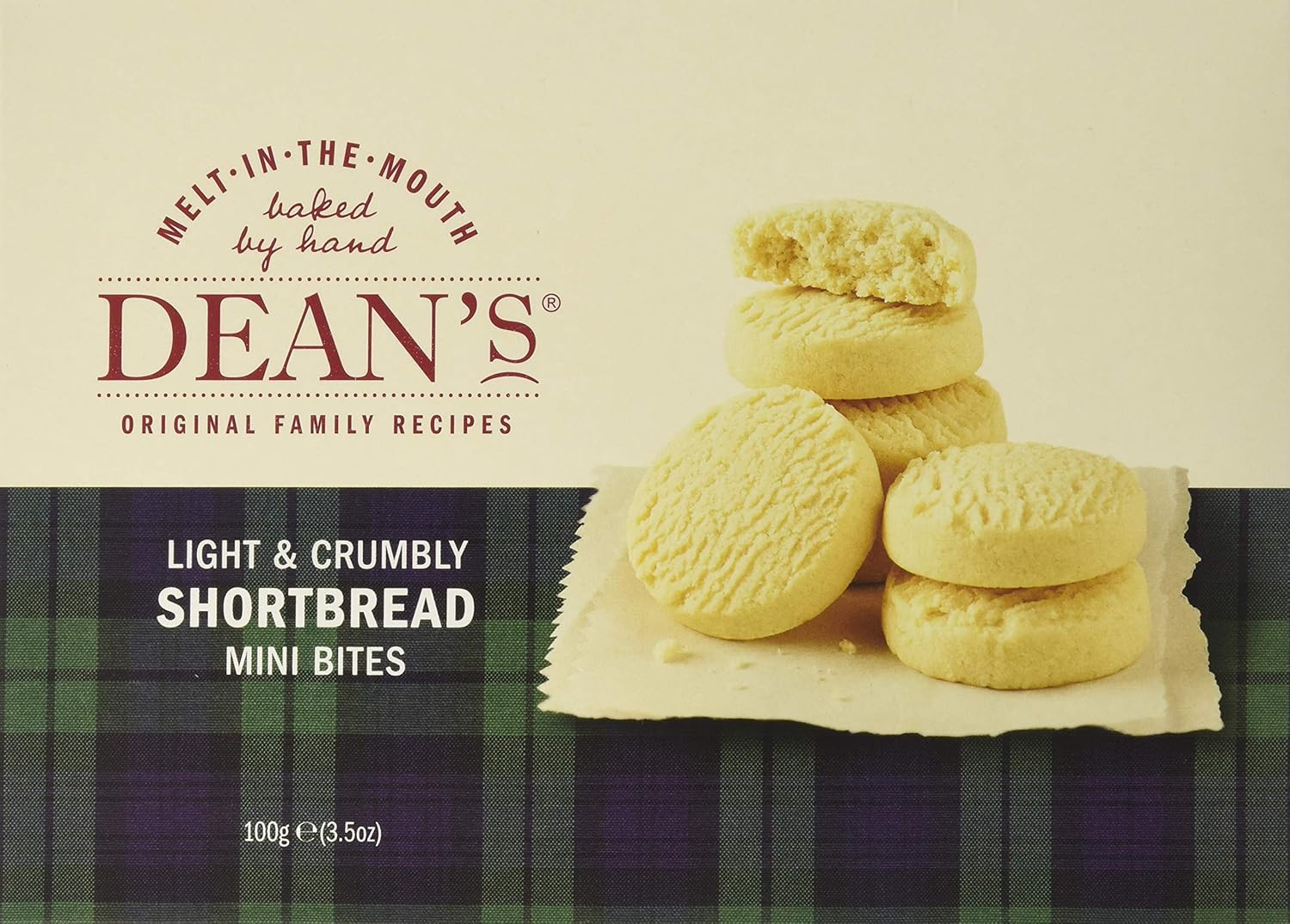 Dean's - Shortbread Mini Bites, 100 g: Amazon.co.uk: Grocery