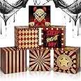 Amazon.com: Tenceur 6 Pcs Large Halloween Creepy Carnival Decorations ...
