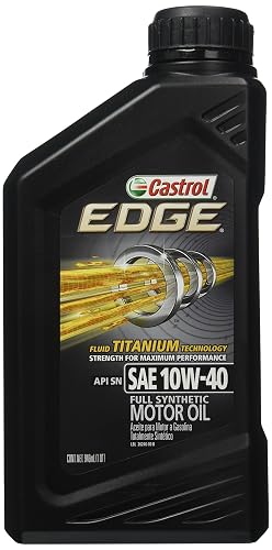 Castrol Edge 10W-40 Advanced Full Synthetic Motor Oil, 1 Quart in Saudi ...