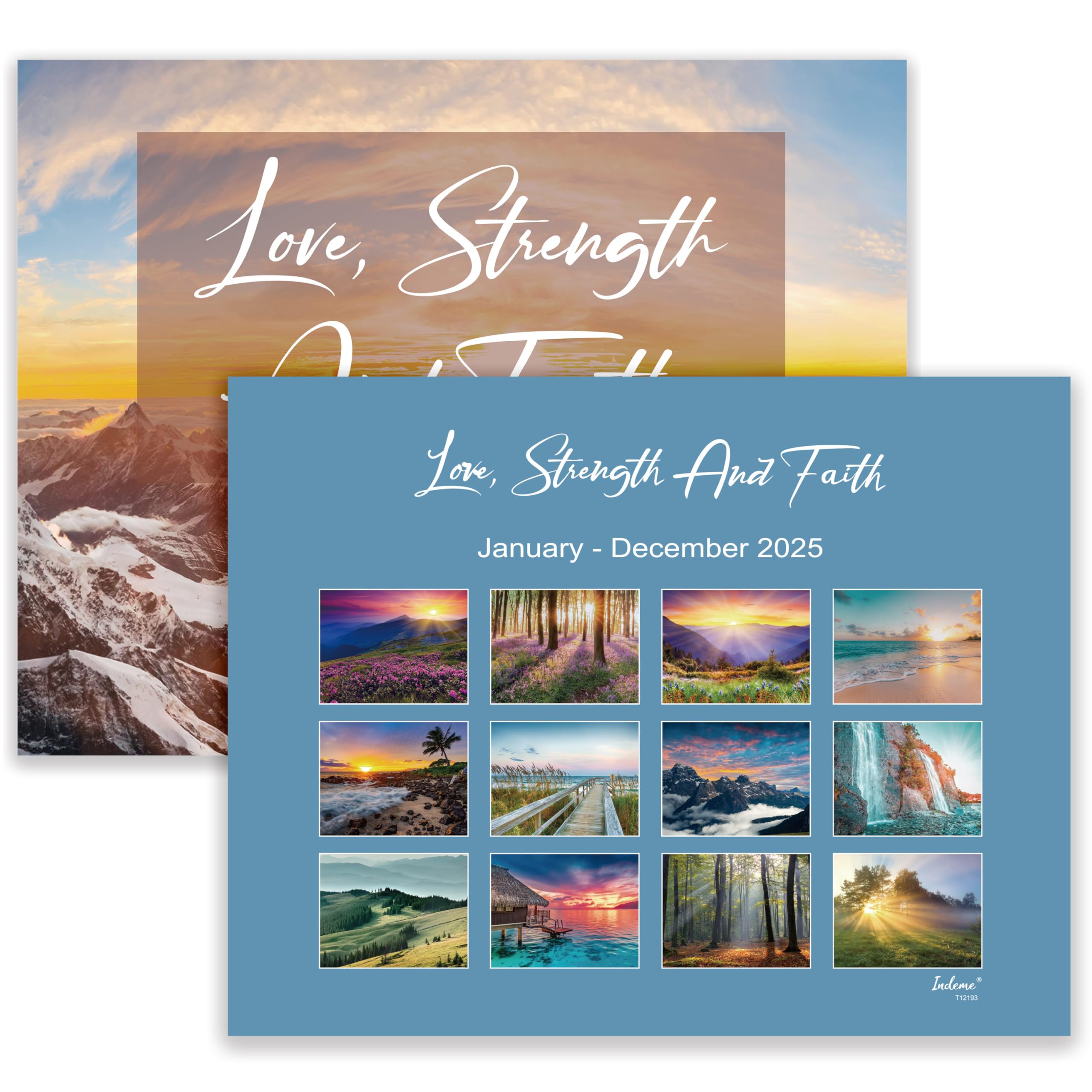 Mua 2025 Wall Calendar - Bible Verse Wall Calendar 2025, Jan 2025 - Dec ...