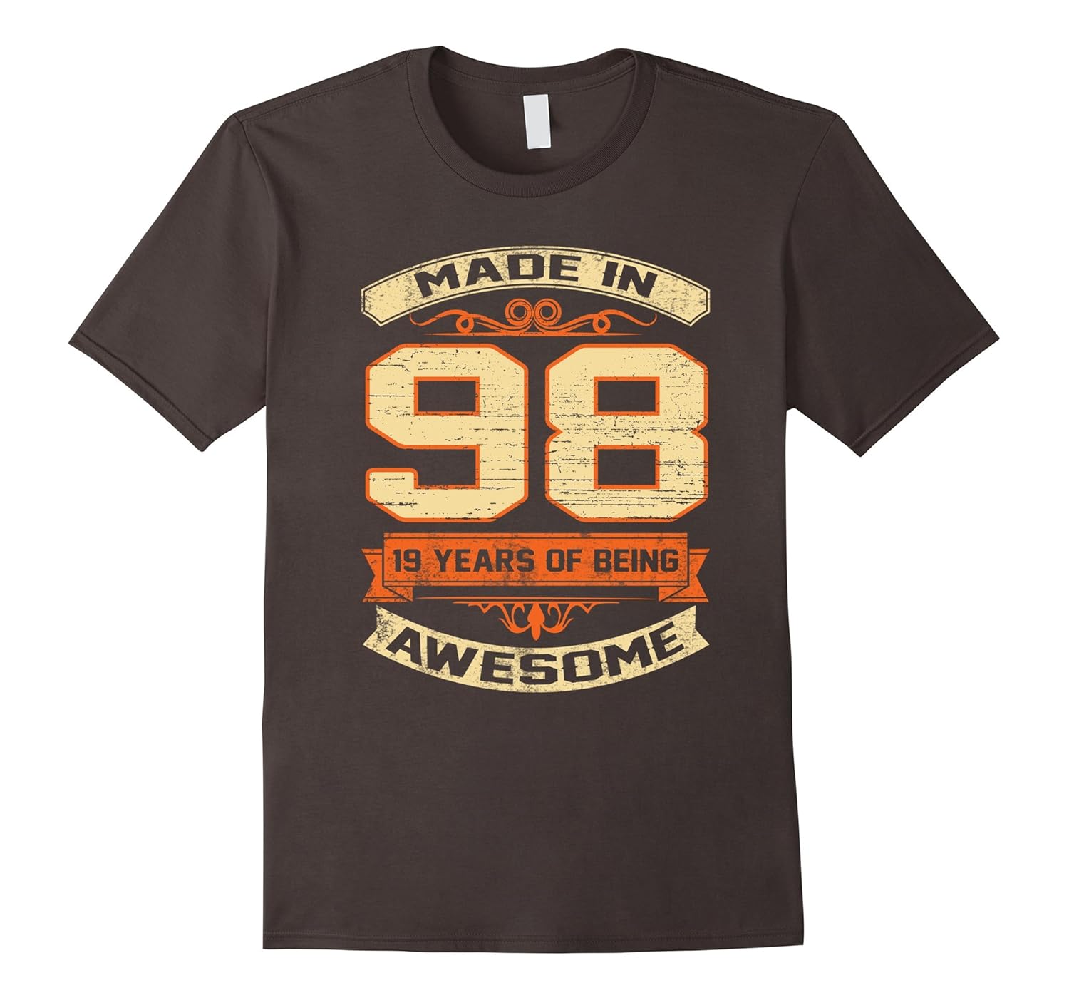 19 years old 19th Birthday Gift T-Shirt – Made In 1988 (98)