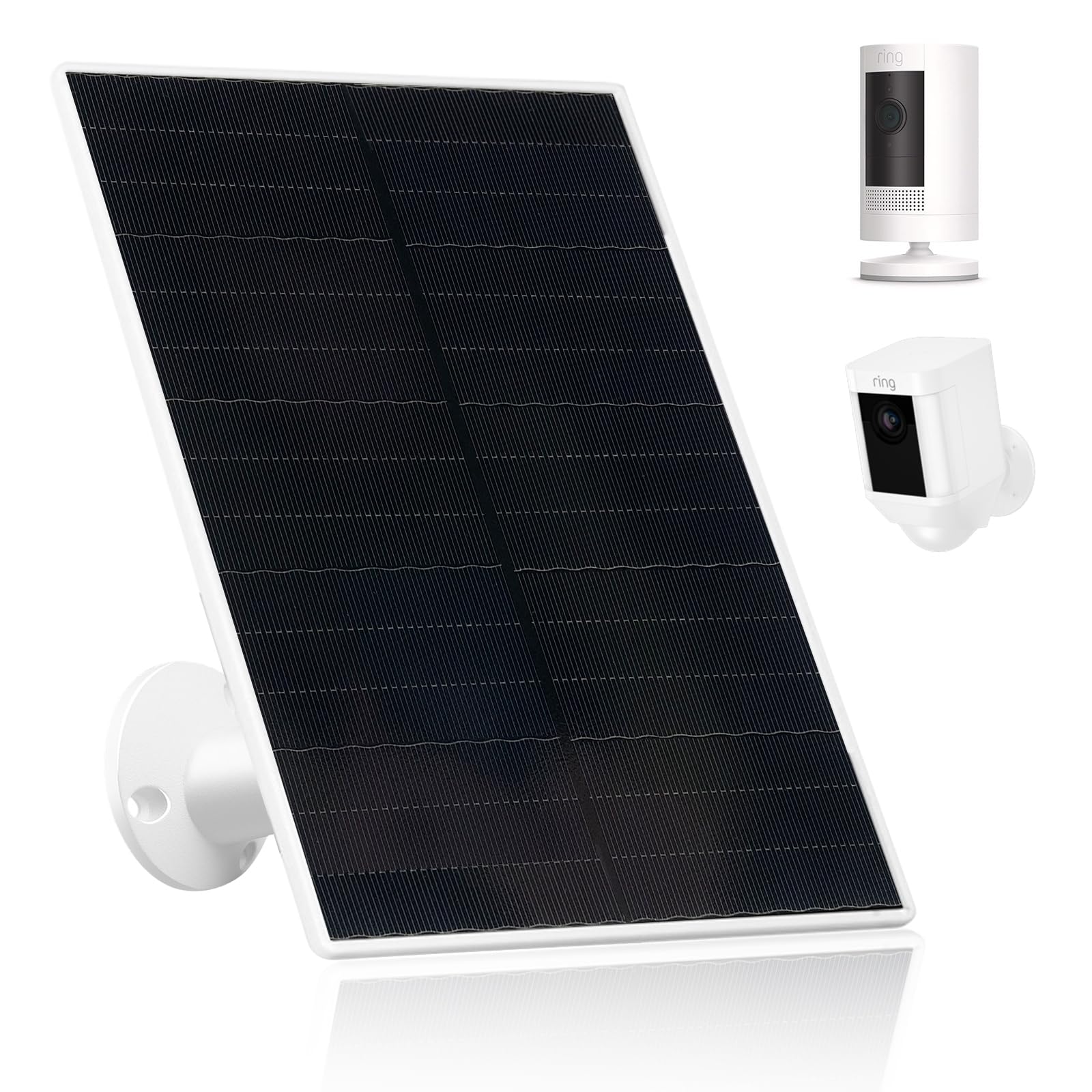 Solar Panel Charger for Ring Camera, Power for Ring Stick Up Camera ...
