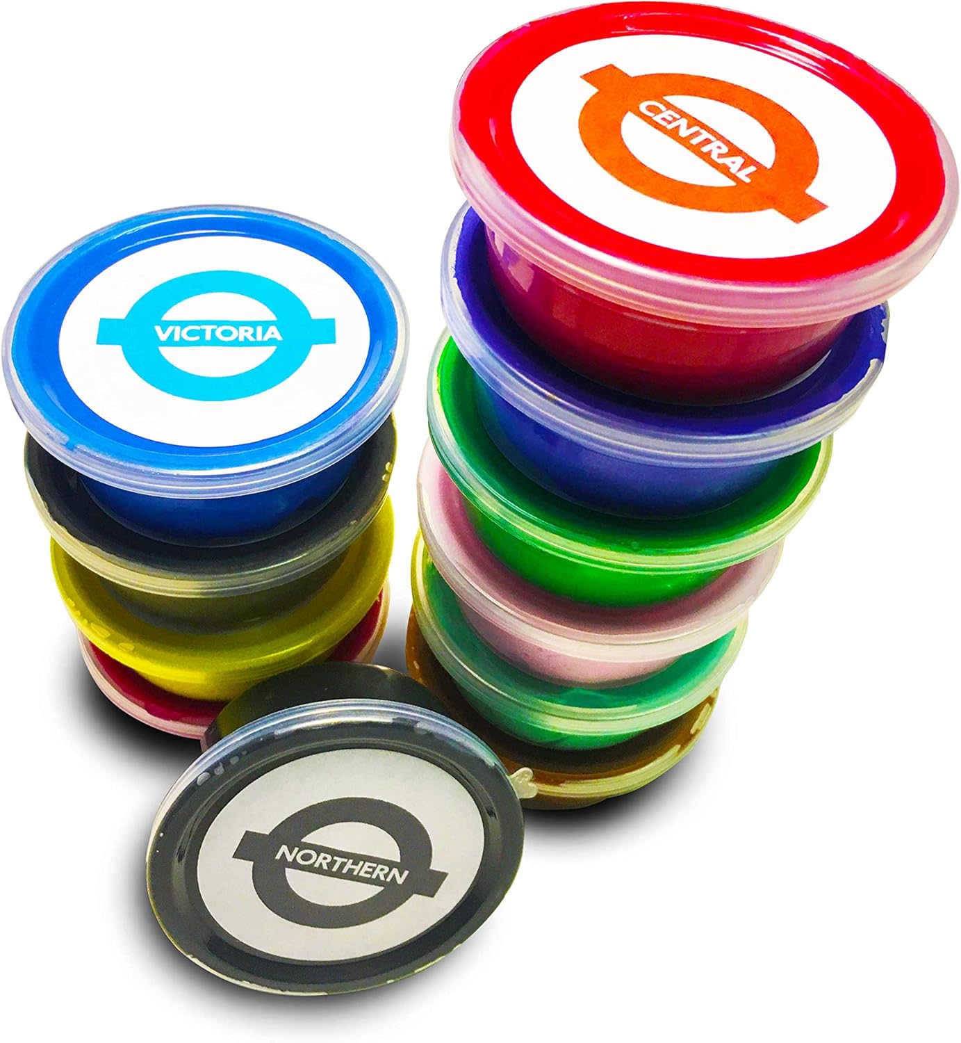 London Underground Tube Map Modelling Clay Set – BigaMart