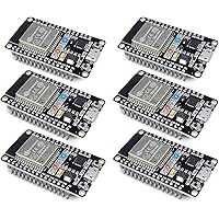 Amazon.com: 6-Pack ESP-WROOM-32 Development Board, Aideepen ESP32S Esp32 Development Board 2 ...