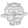 Amazon.com: Fun Express Owl All About Me Posters - 30 Color Your Own ...