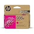 Amazon.com: HP 936e EvoMore Cyan Ink Cartridge | Works OfficeJet 9120 ...