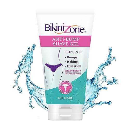 Bikini Zone Anti-Bumps Shave Gel - Close Shave w/No Bumps, Irritation ...