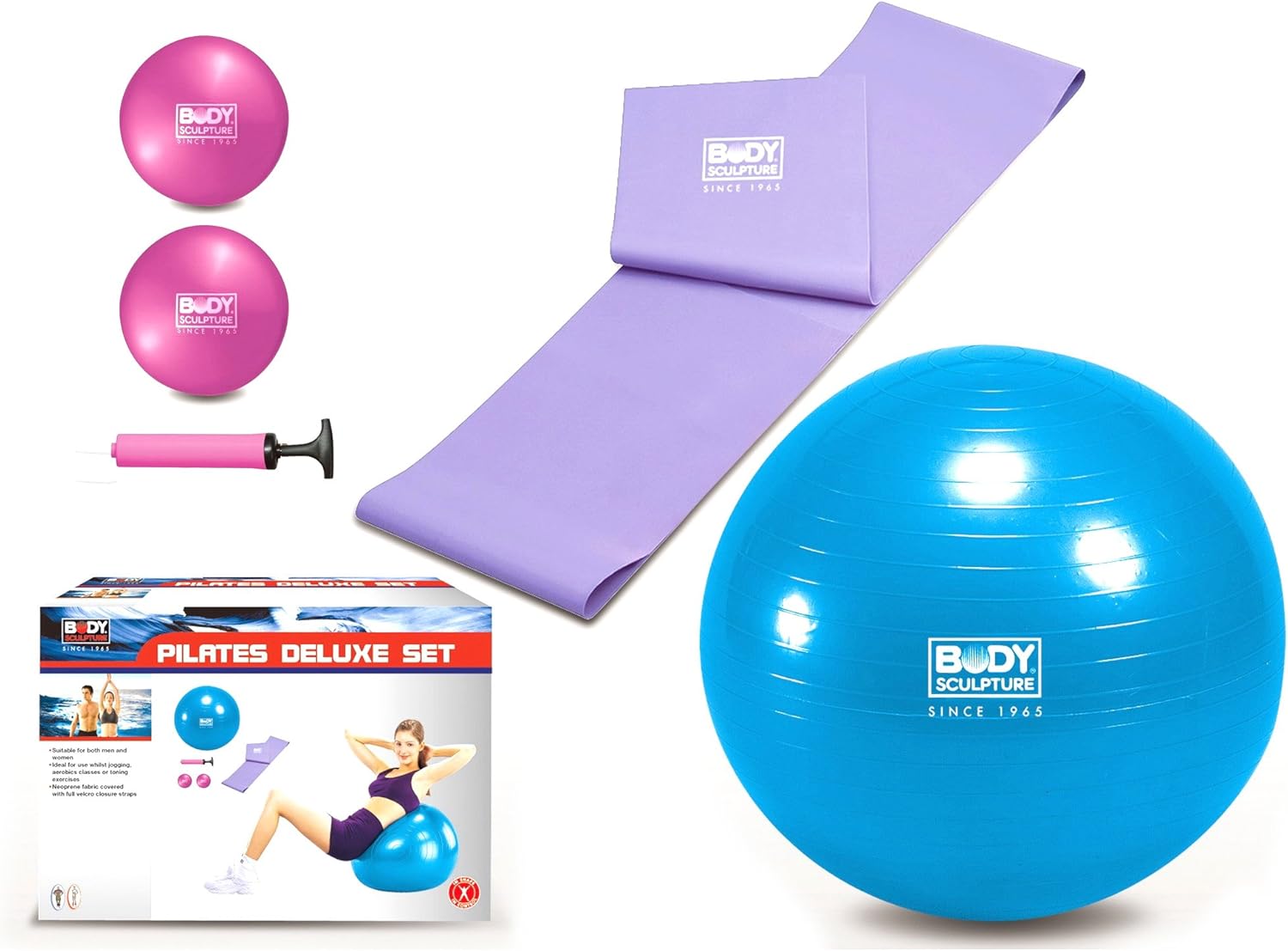 Body Sculpture Deluxe Pilates Set: Amazon.co.uk: Sports & Outdoors