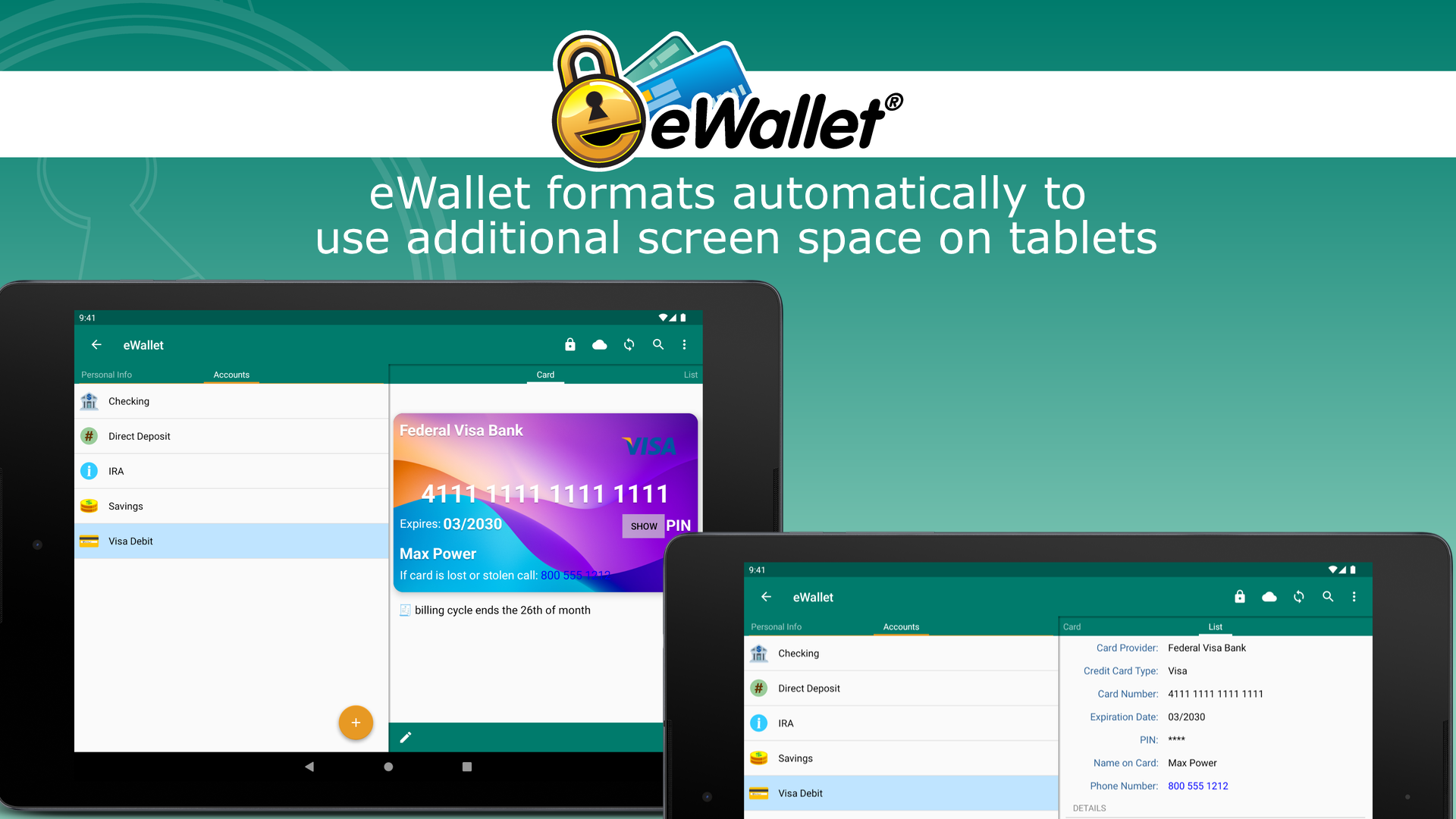 eWallet — Password Manager and Secure Wallet:Amazon.in:Appstore for Android