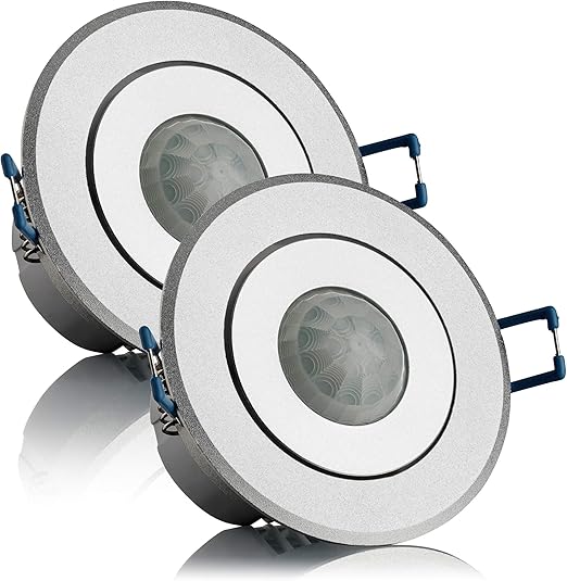 SEBSON 2x PIR Sensor Ceiling 360°, Flush Mounted, Infrared Motion ...