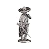 Ronin Miniatures - Mexican with Sombrero with a Rifle - Tin Metal ...