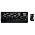 Amazon.com: Microsoft Wireless Desktop 2000, Black - Wireless Keyboard ...