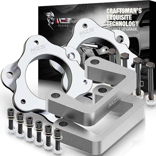 MZS 3.5 inch Front Leveling Kit Upper+Lower Lift Strut Spacers ...